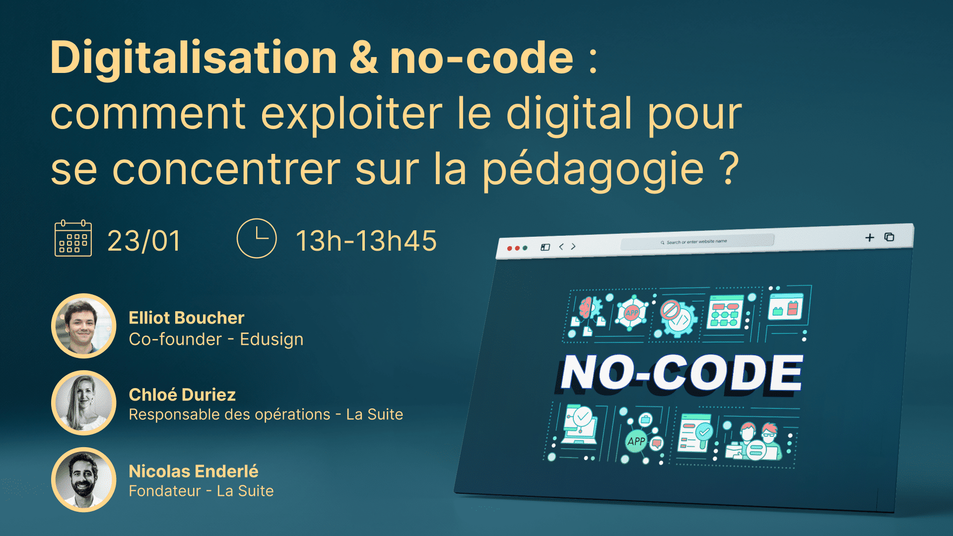 Webinars | Edusign - Asistencia automatizada de los alumnos