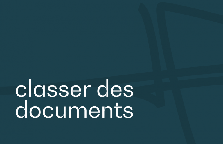 Quelles méthodes pour bien classer des documents ? | Edusign
