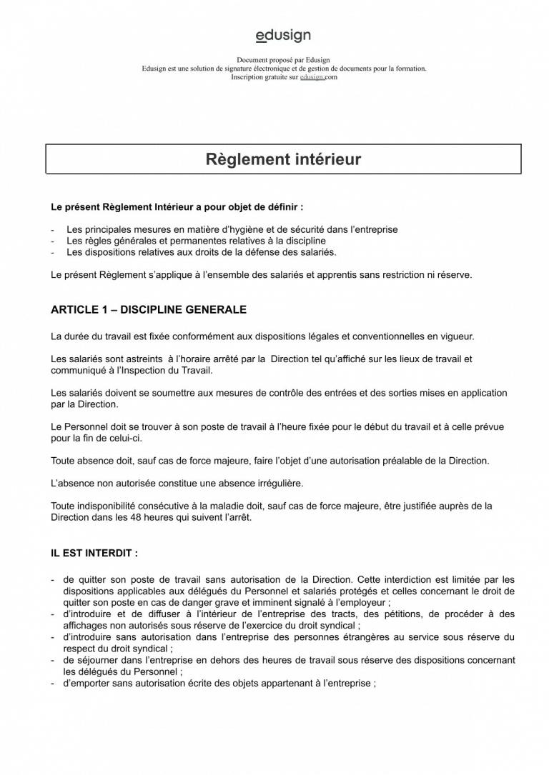 Fiche d'emprunt : Modèle gratuit en format Word, PDF | Edusign