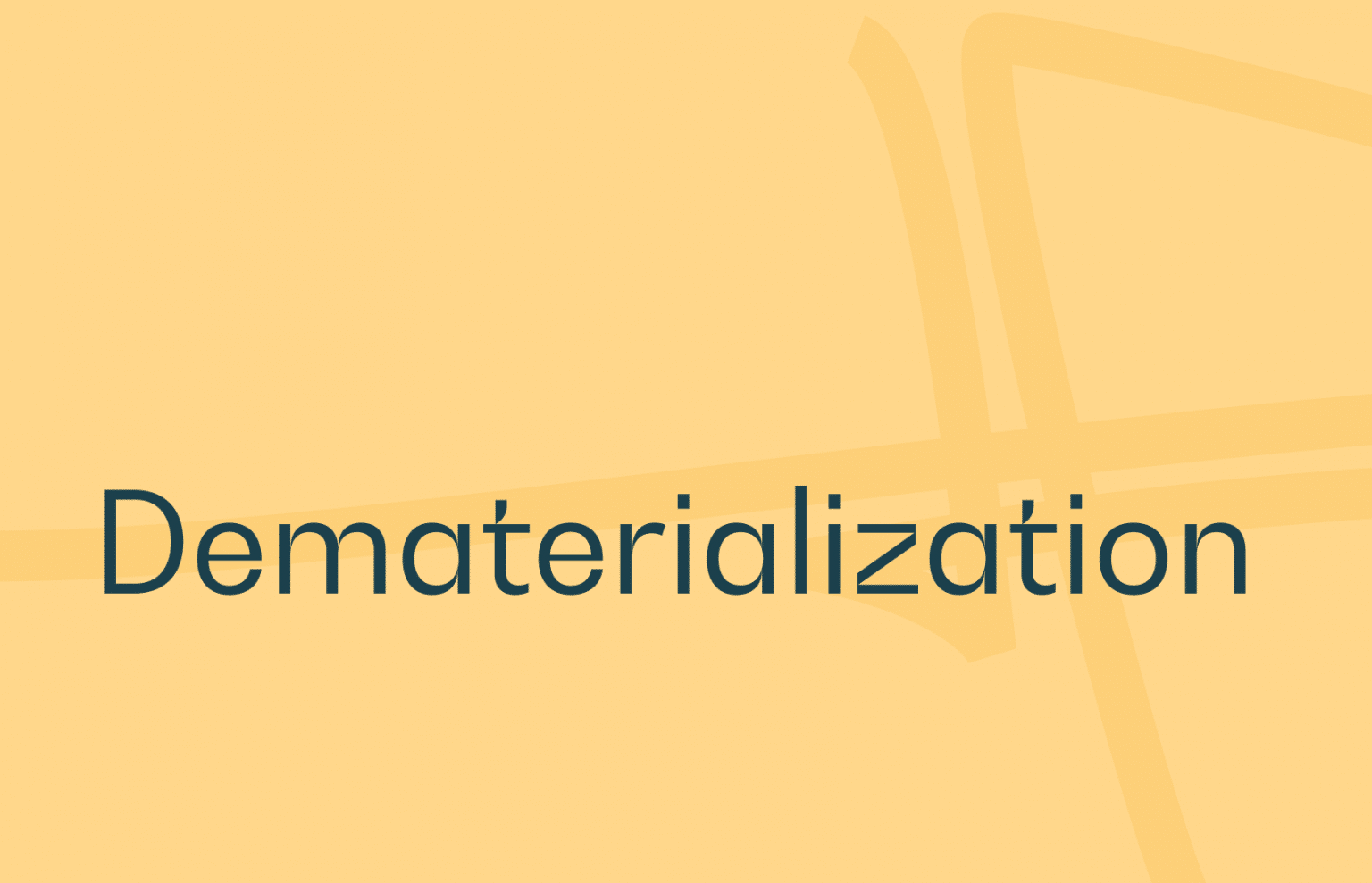 Dematerialization | Edusign