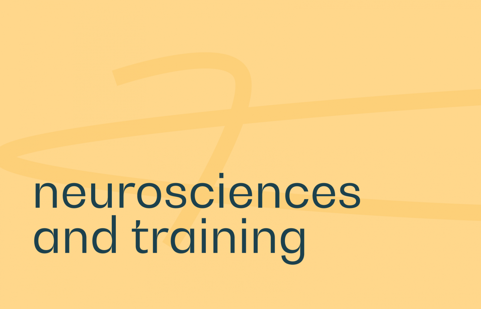 Neuroscience and training: how to optimize learning through recent ...